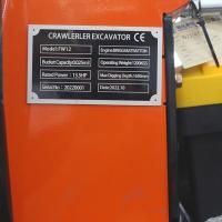 China Small EPA Hydraulic Excavator Machine High Strength Cast Steel for sale