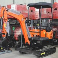 China EPA Moving Type  Micro Mini Excavator CE Design 1.2 Ton Mini Digger for sale