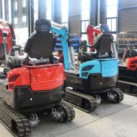 China ISO9001 EPA   Micro Mini Excavator 1.2T Three Cylinders Euro 5 for sale