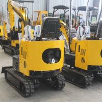 China Piling Mini Bucket Wheel Excavator 1545mm Track Length for sale