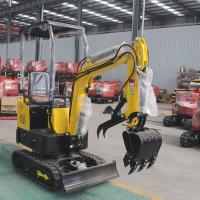 China Euro V Engine Bucket Wheel Excavator 1.6 Ton Construction Digger Machine for sale