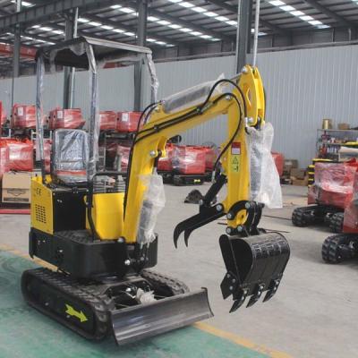 China Euro V Engine Bucket Wheel Excavator 1.6 Ton Construction Digger Machine for sale