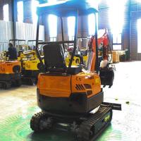 China 1600kg Bucket Wheel Excavator Hydraulic Transmission  Smallest Mini Digger for sale