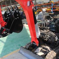 China Cheap China Mini Excavator 1.7 Ton Hydraulic Crawler Small Excavator for sale