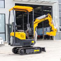 China Hydraulic Transmission ODM Euro 5 Small Mini Excavators 1.8 T Crawler for sale