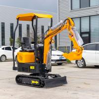 China 1.8 T Crawler Chain Wheel Excavator Mini Excavator SGS for sale