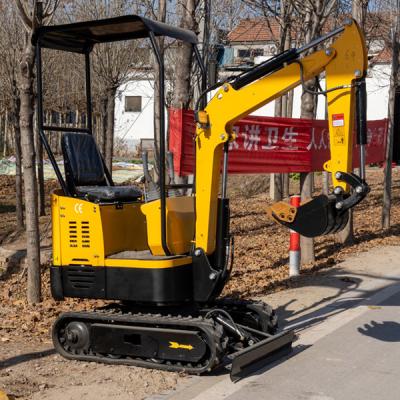 China Internal Combustion Drive 1.8 T Excavator Hydraulic Crawler Mini Excavator for sale