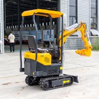 China ISO9001 Mini Crawler Excavator Low Noise Mini Excavator 250mm Track Width for sale