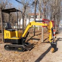 China Wheel Towable Arm Cylinder Excavator 2.6 Ton Mini Backhoe Loader for sale