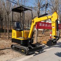 China Wheel Towable Arm Cylinder Excavator 2.6 Ton Mini Backhoe Loader for sale