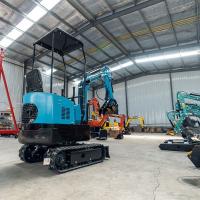 China Wheel Towable Arm Cylinder Excavator 2.6 Ton Mini Backhoe Loader for sale