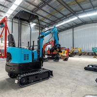 China Tailless Slewing Arm Cylinder Excavator ISO9001 Micro Mini Digger for sale
