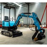 China Tailless Slewing Small Crawler Excavator EPA Safety Second Hand Mini Digger for sale