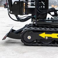 China SGS Mini Hydraulic Crawler Excavator 5385mm Overall Length for sale