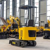 China Mini Excavator EPA Smallest Mini Digger Digging Distance 5523mm for sale