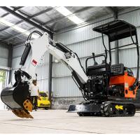 China Compact Micro SGS Hydraulic Crawler Excavator Pile Pulling for sale