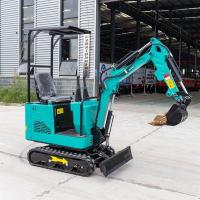 China Kubota Engine Mini Digging Machine Small Wheeled Excavator for sale