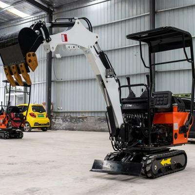 China Kubota Engine Mini Digging Machine Small Wheeled Excavator for sale