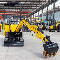 China CE Wheel Crawler Excavator Small Digging Machine Excavate Ditches for sale