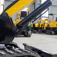 China EPA Small Digging Machine ODM Micro Mini Excavator 1711mm Rotation Radius for sale