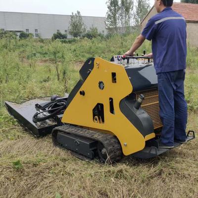 China Hot Sale Small Hydraulic Wheel Crawler Skid Steer Mini Track Skid Steer Loader for sale
