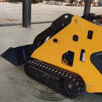 China Mini Track Loader Hydraulic Walk Behind Skid Steer for sale
