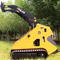 China Mini Track Loader Hydraulic Walk Behind Skid Steer for sale