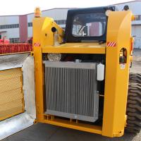 China Wheel Tracked Skid Steer Loader Mini With Bucket for sale