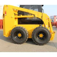 China Wheel Small Skid Steer Mini Loader With Bucket for sale