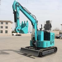 China New Mini Bagger Tracked Digger Machine CE Hydraulic Crawler Mini Excavators for sale