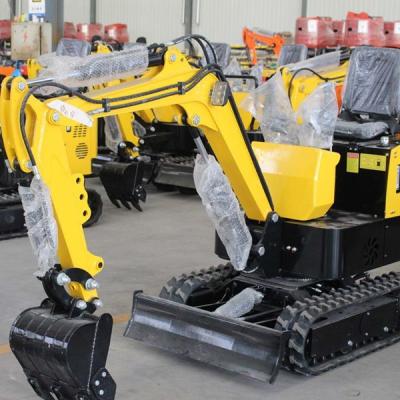 China New Chinese 0.8T Mini Excavator 1ton Hydraulic Crawler Excavator for sale