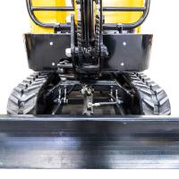 China 1.5 Ton Digger Machinery Rubber Track Mini Excavator With CE for sale