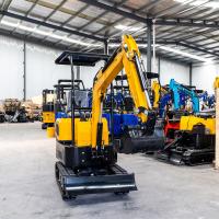 China Quick Producing Excavators Micro Digger Small Excavator Mini 1 Ton for sale