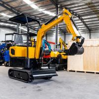 China Quick Producing Excavators Micro Digger Small Excavator Mini 1 Ton for sale