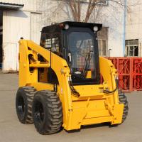 China Diesel Bagger Tracks Loader Mini Skid Steer Skidsteer for sale