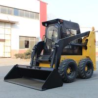China Mini Skid Steer Loader Earth Moving Machinery Infront Mini Skid Steer Loader for sale