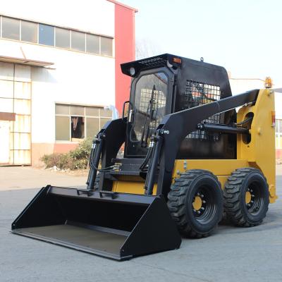 China Mini Skid Steer Loader Earth Moving Machinery Infront Mini Skid Steer Loader for sale