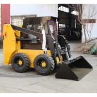 China Mini Skid Steer Loader Earth Moving Machinery Infront Mini Skid Steer Loader for sale