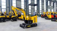 China Widely Used 1.2ton Household Micro Excavator With CE Certification for sale