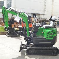 China Hydraulic Mini Excavator Digger 1.3 Ton Micro Excavator for sale