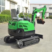 China Hydraulic Mini Excavator Digger 1.3 Ton Micro Excavator for sale
