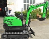 China China 1.3t Small Mini Excavator Digger With KUBOTA Diesel Engine for sale