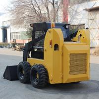 China Small Size Wheel Skidsteer Loader With Attachments For Infrastructure Construction for sale