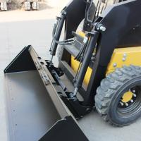 China Small Size Wheel Skidsteer Loader With Attachments For Infrastructure Construction for sale