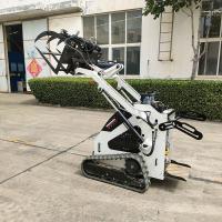 China Dig Plow Tracked Skid Steer Loader with Hydraulic Oil Radiator for sale