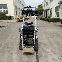 China Dig Plow Tracked Skid Steer Loader with Hydraulic Oil Radiator for sale