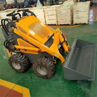 China EPA Euro5 Mini Crawler or Wheel Skid Steer Loader for Family for sale