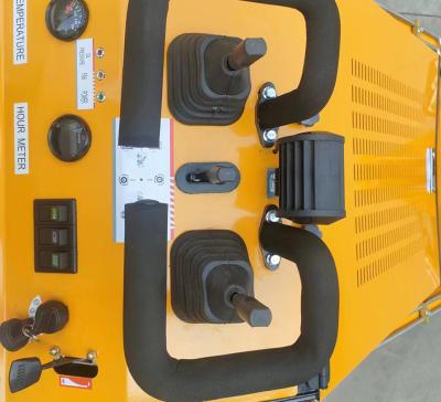 China Mini Skid Steer Loader Bucket Wheel Loader Stand On Skid Steer With Bucket for sale