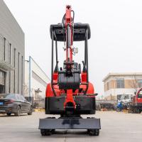 China FW20 Red Excavator New Diesel Engine 2000 Kg Mini Excavator From China for sale