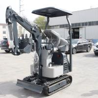China China FW10 Grey Excavator New Diesel Engine 1000 Kg Mini Excavator for sale